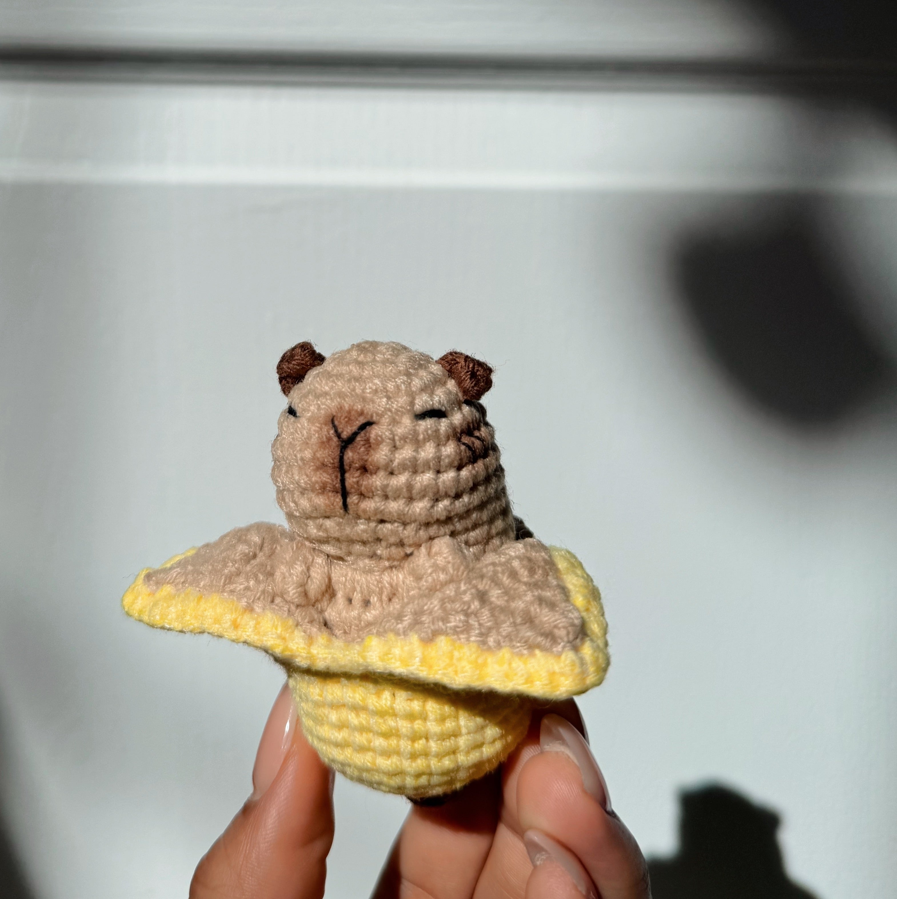 Banana Capybara – Knit The Duck